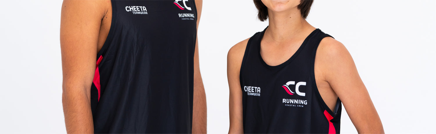 Custom Singlets | For Sports Clubs & Businesses | Cheeta Teamwear